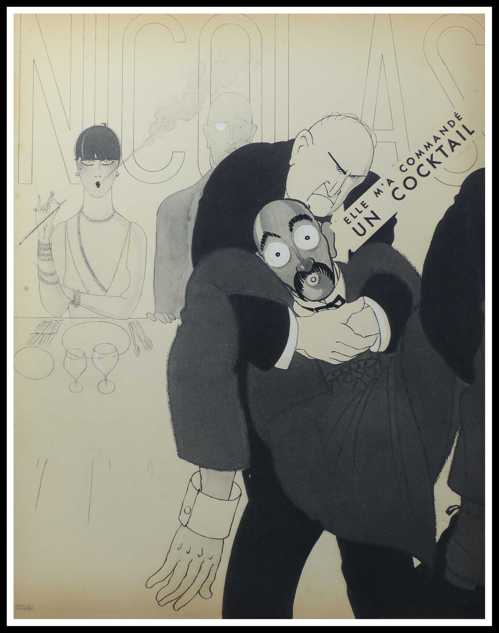 Paul Iribe original lithography - Paul Iribe - Nicolas - original ...