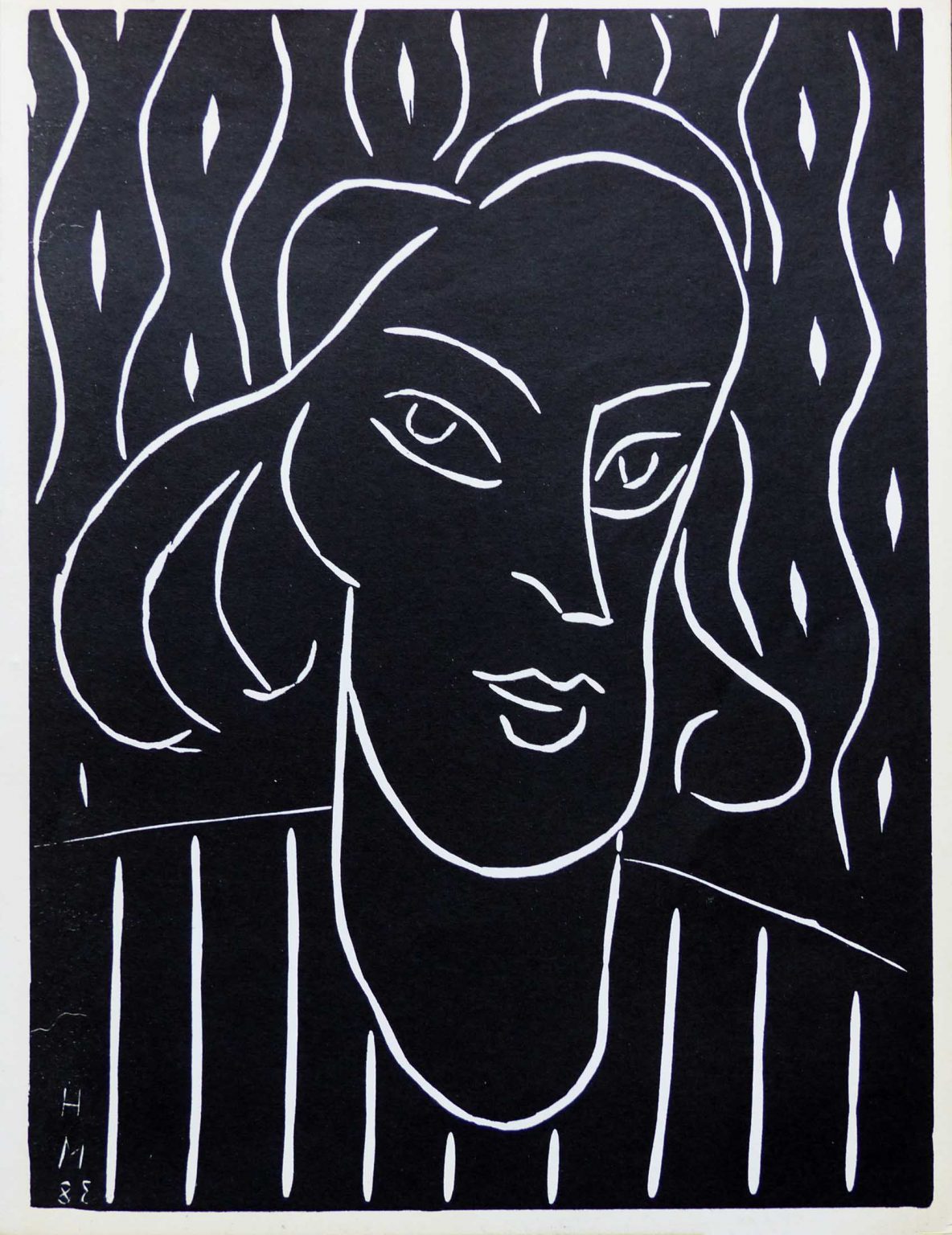 Henri Matisse original linocut 1959 - GALERIE 41