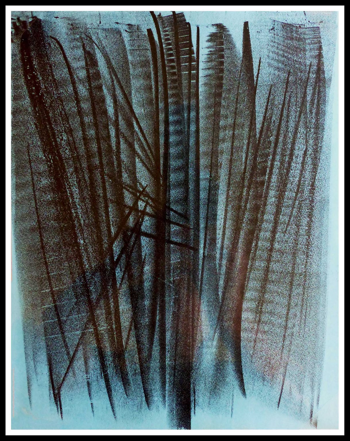 Original lithography Hans Hartung - Abstract composition -1964, Limited ...
