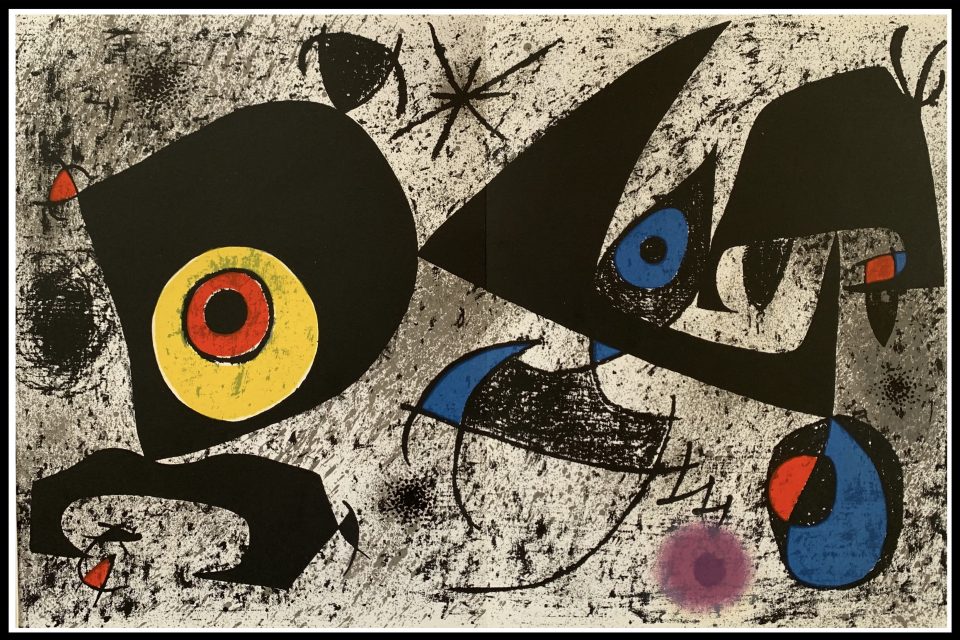 Joan MIRO - Original lithograph - Hommage à MIRO, 1972 Limited edition ...