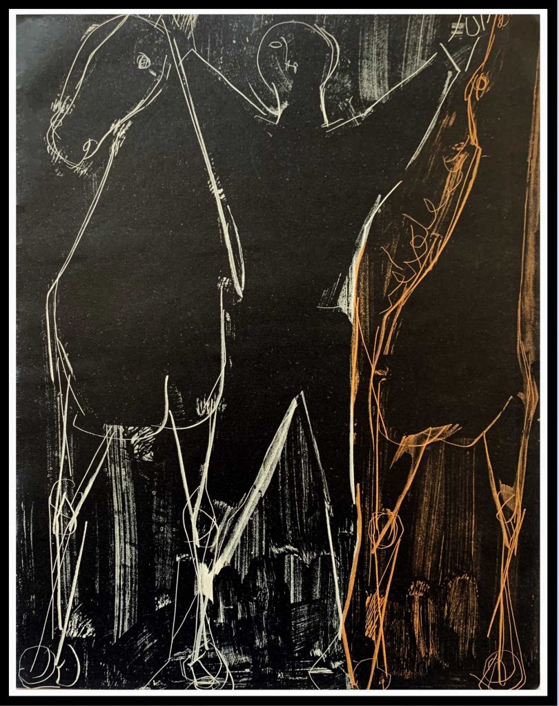Marino MARINI - Original lithograph - Chevaux et cavalier - 1951 ...