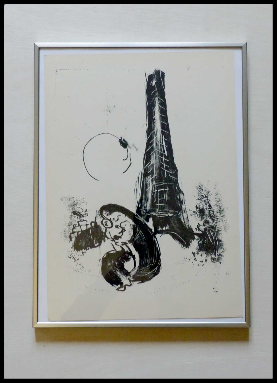 Bernard VILLEMOT - Lovers, circa 1980, original poster lithograph ...