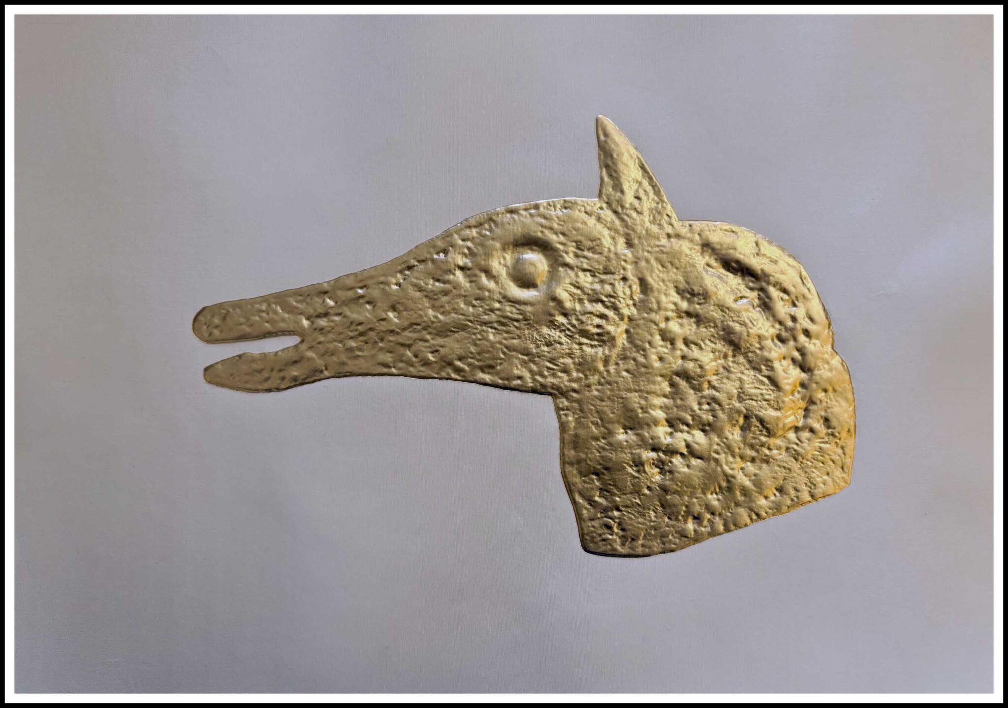 Georges BRAQUE : Des dieux et des déesses VII, silk and gold 1971 ...