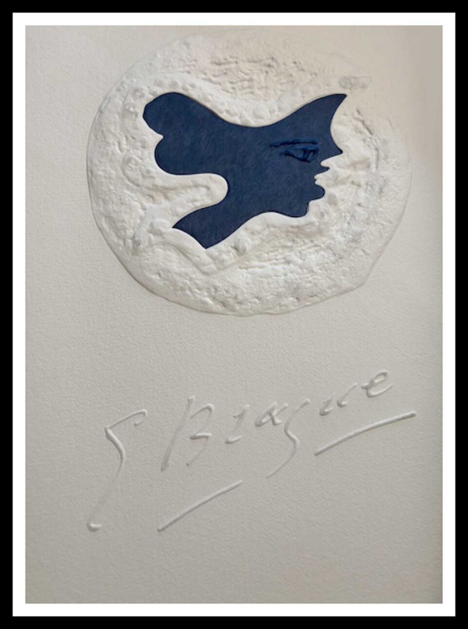 Georges BRAQUE : Des dieux et des déesses, original cover 1971 - GALERIE 41